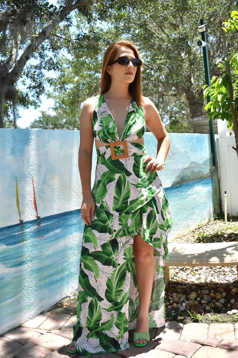 Tropical Breeze Maxi Dress | Blue Crystal Boutique